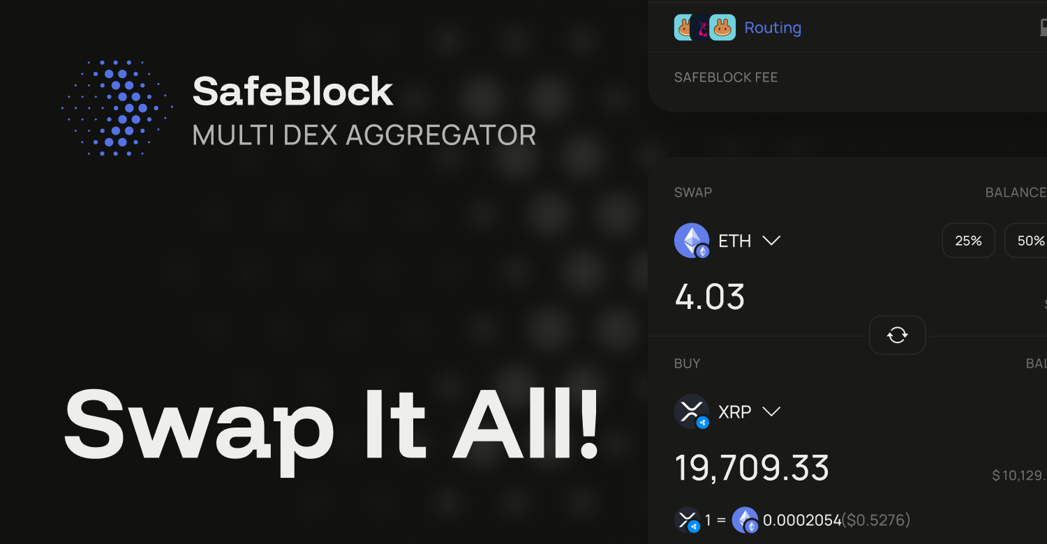 SafeBlock DEX — Effortless & Secure Swaps